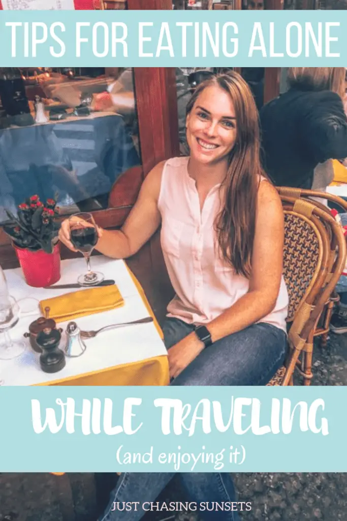 Tips for Eating Alone While Traveling Solo and Enjoying It
