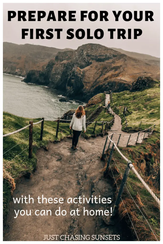 Prepare for your First Solo Travel Adventure, while at Home