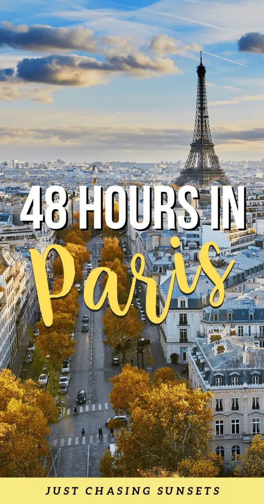 Three Days in Paris: Itinerary First Time Visitors
