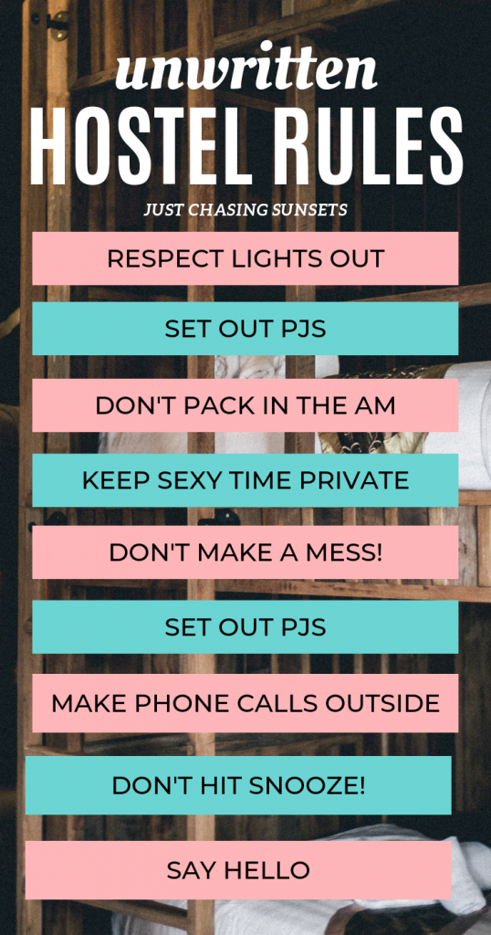 The Unwritten Hostel Rules Don t Be That Girl When Staying In A Hostel the-unwritten-hostel-rules-don-t-be-that-girl-when-staying-in-a-hostel
