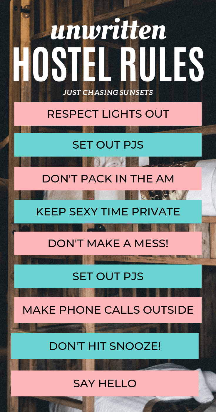 The Unwritten Hostel Rules Don t Be That Girl When Staying In A Hostel The Unwritten Hostel Rules Don t Be That Girl When Staying In A Hostel