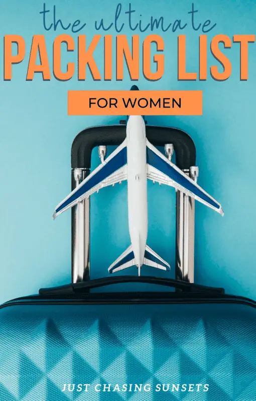 Fearless Female Travel Packing List - Just Chasing Sunsets