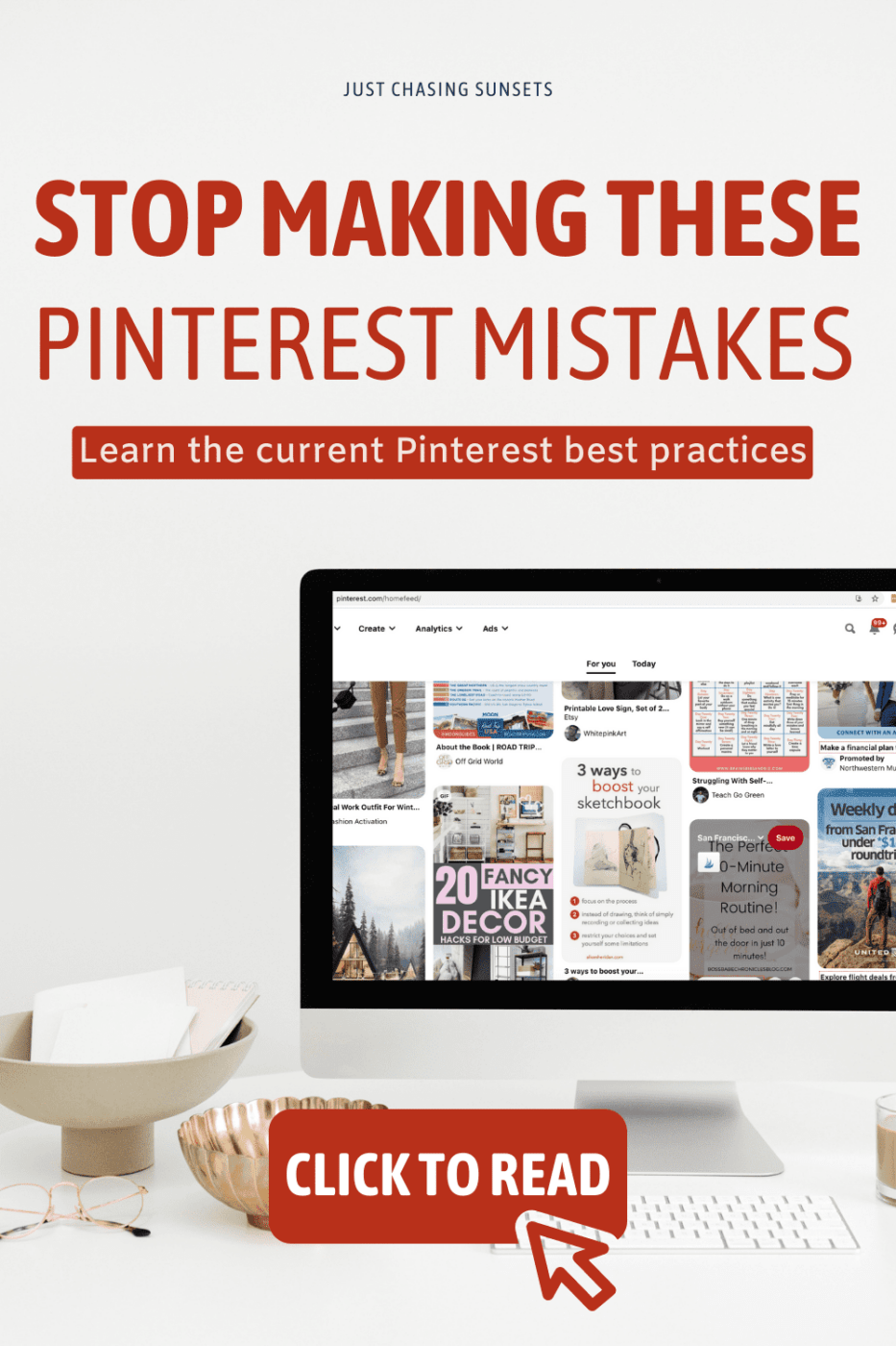 19 Most Common Pinterest Mistakes You're Making in 2022 - Just Chasing ...